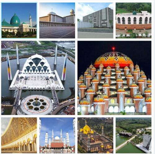 10 Bangunan Masjid Terunik Di Indonesia - Nurham Elok Pratiwi ...