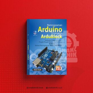 Pemrograman Arduino Menggunakan ArduBlock + cd hanya di anakteknik.co.id