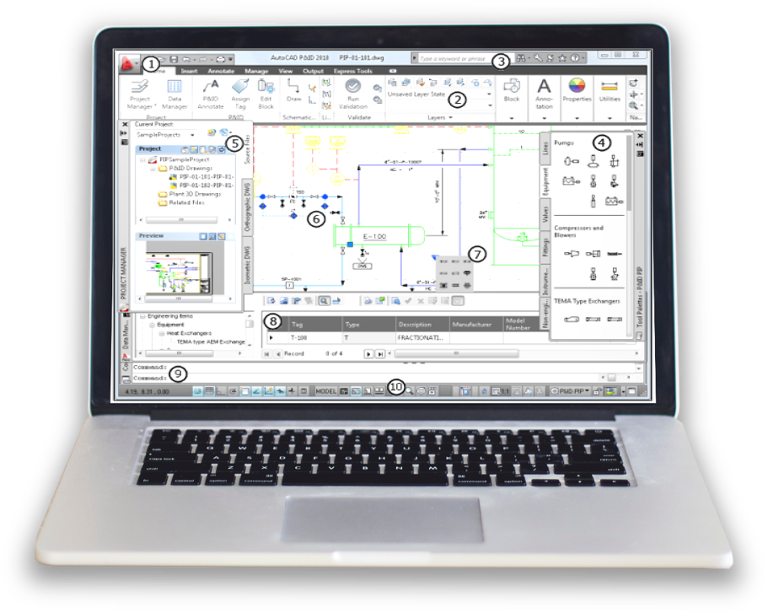 Fundamental Piping and Instrumentation Diagram (P&ID) With Autocad