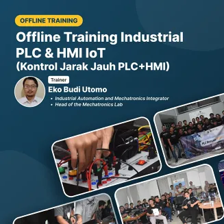 Pelatihan Industrial IoT Kontrol Jarak Jauh untuk PLC dan HMI