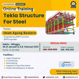 Tekla Structure For Steel (4 Days Training)