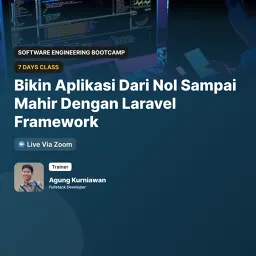Bikin Aplikasi Dari Nol Sampai Mahir dengan Laravel Framework