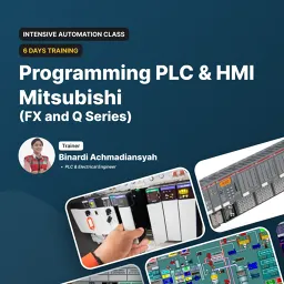 Programming PLC & HMI Mitsubishi FX and Q series
