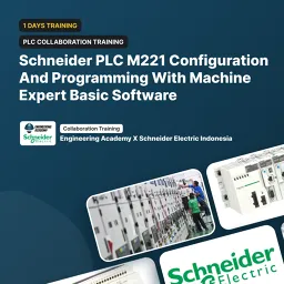 Schneider PLC M221 configuration and programming with machine expert basic software