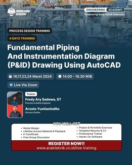 Fundamental Piping & Instrumentation Diagram Using Autocad