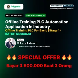 Offline Training PLC Automation Application In Industry Stage 1 Batch ...
