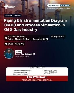 OFFLINE TRAINING P&ID and Process Simulation in Oil & Gas Industry