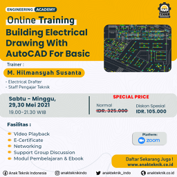 Building Electrical Drawing with AutoCAD for Basic